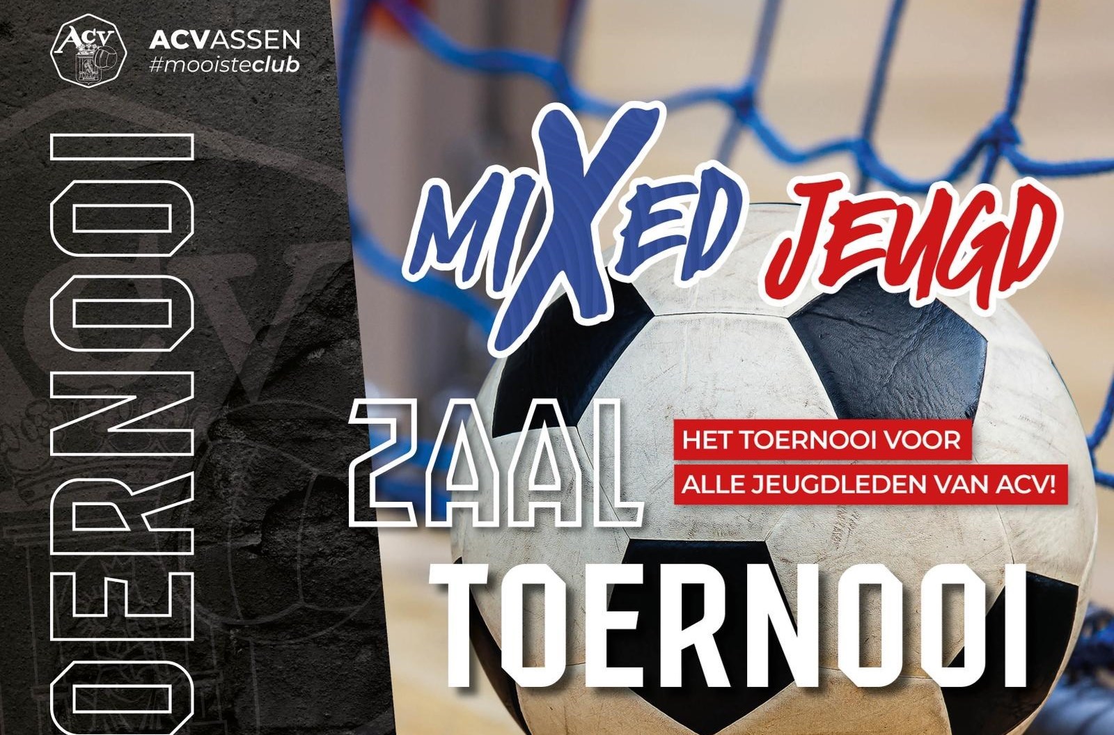Toernooischema ACV Mixed Jeugd Zaaltoernooi 2025 - ACV Assen