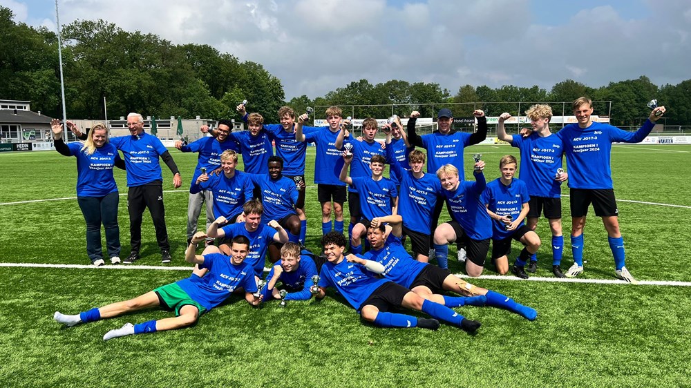 ACV JO17-3 kampioen - ACV Assen