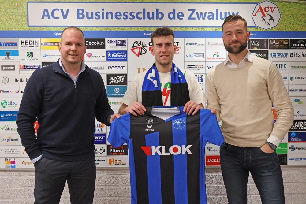 ACV versterkt zich per direct met Kian Slor - ACV Assen