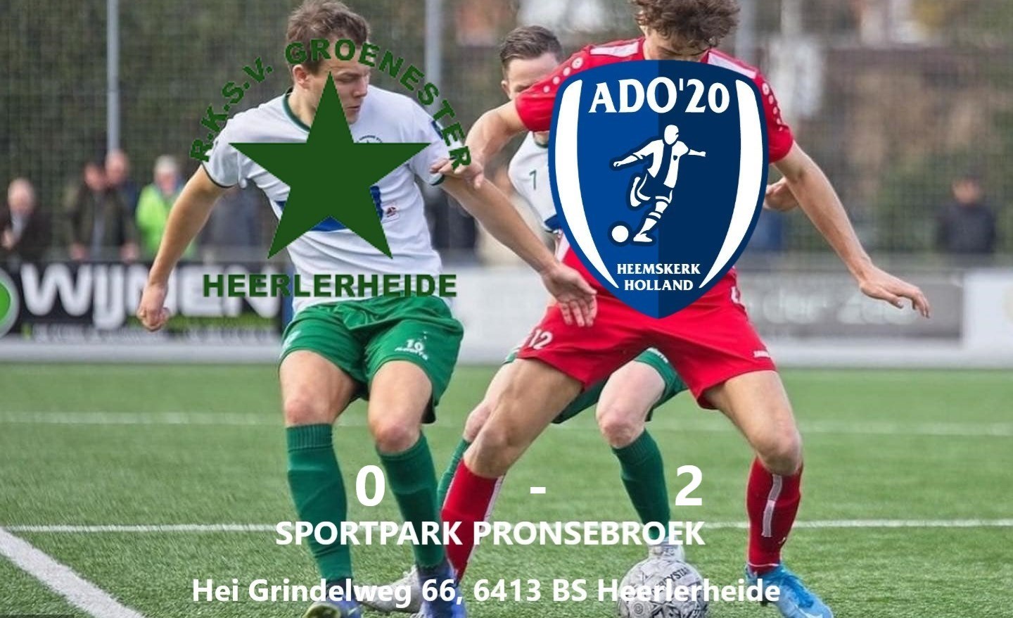 ADO’20 gaat op dezelfde voet verder. - ADO'20