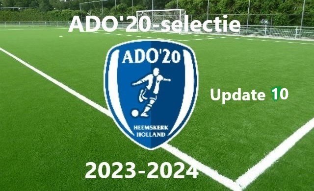 Als kleine jongen al langs de lijn bij ADO’20 - ADO'20