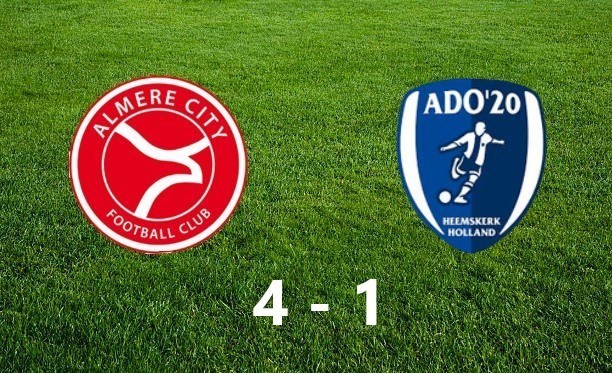 ADO'20 hard onderuit in Almere - ADO'20