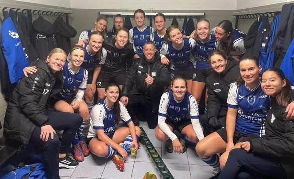 ADO'20 VR1 komt te kort tegen de nummer 2. - ADO'20