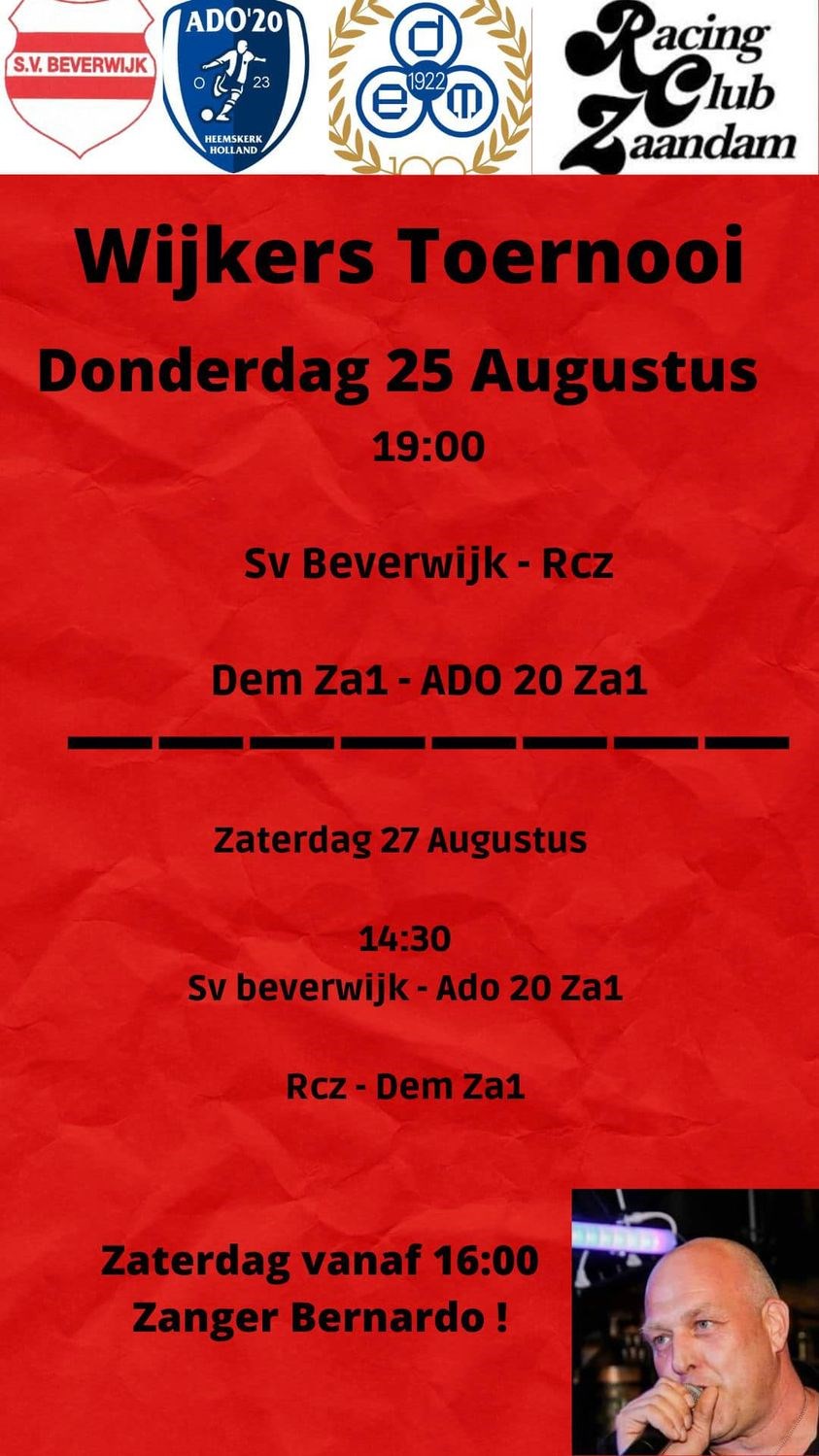 ADO’20 ZA1 winnaar Wijkers Toernooi - ADO'20