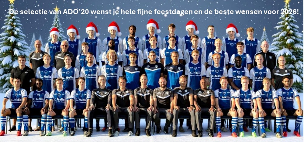 De beste wensen van de ADO'20-selectie - ADO'20