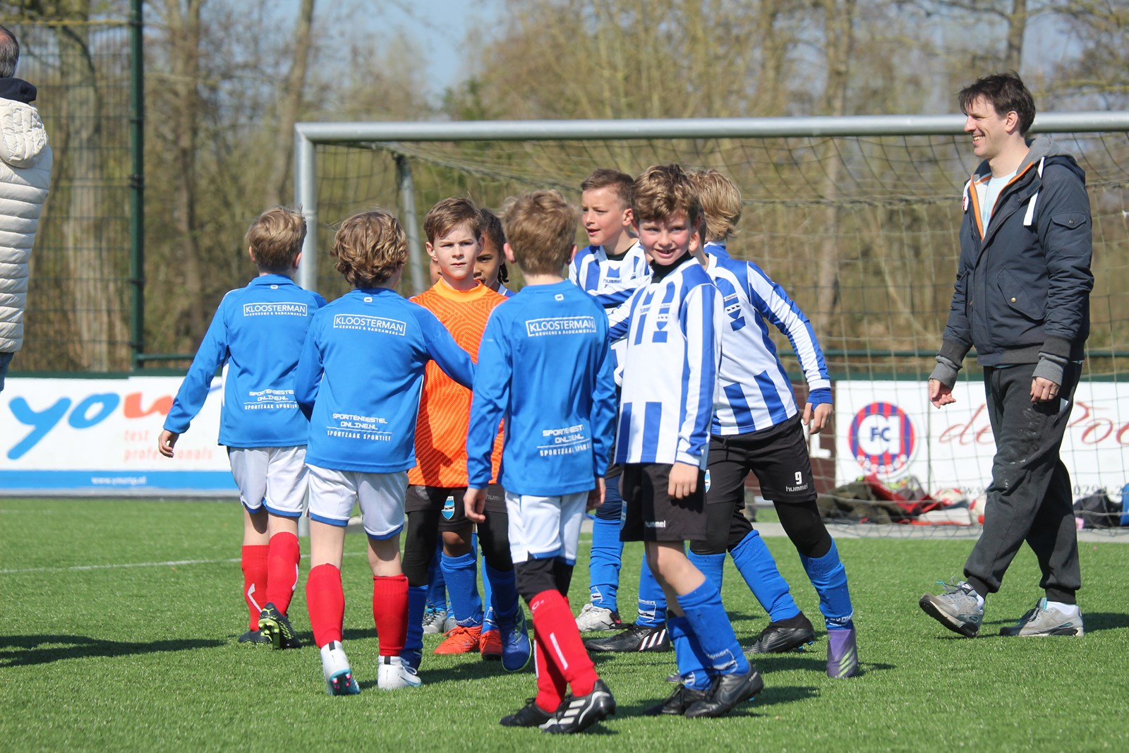 Sfeerimpressie Paastoernooi ochtend - FC Abcoude