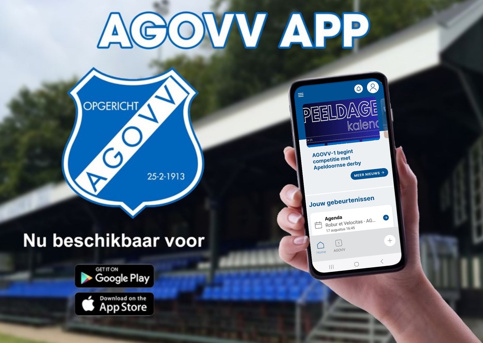 De AGOVV club app heeft een nieuwe lay-out! - AGOVV