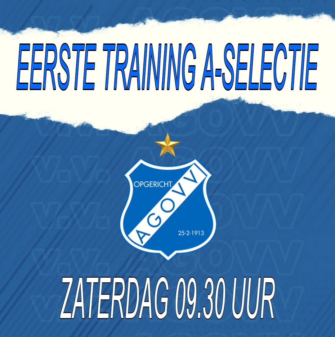 Het gaat weer beginnen! - AGOVV