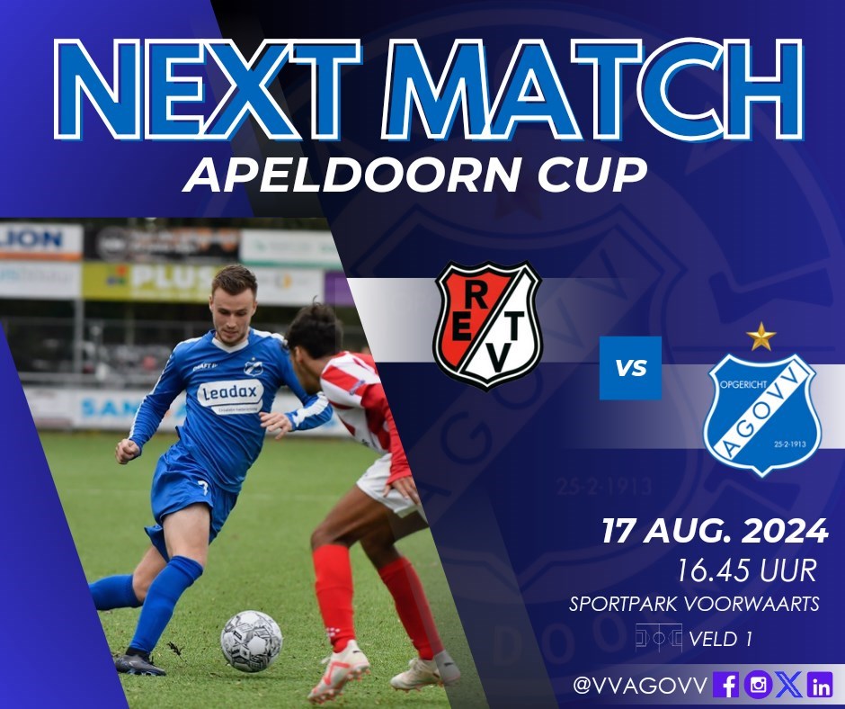AGOVV opent het bal tegen Robur op Apeldoorn Cup - AGOVV