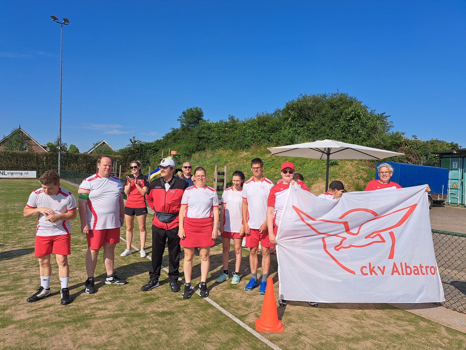 Gezellig én warm NK G-team - CKV Albatros