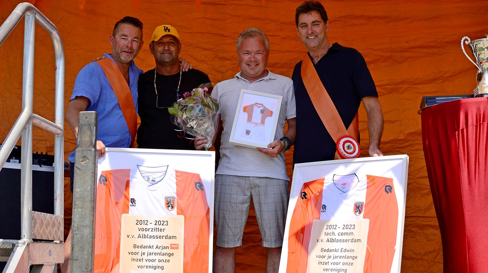 Afscheid van Voorzitter Arjan Maat, Bestuurslid Edwin Meijer en ...