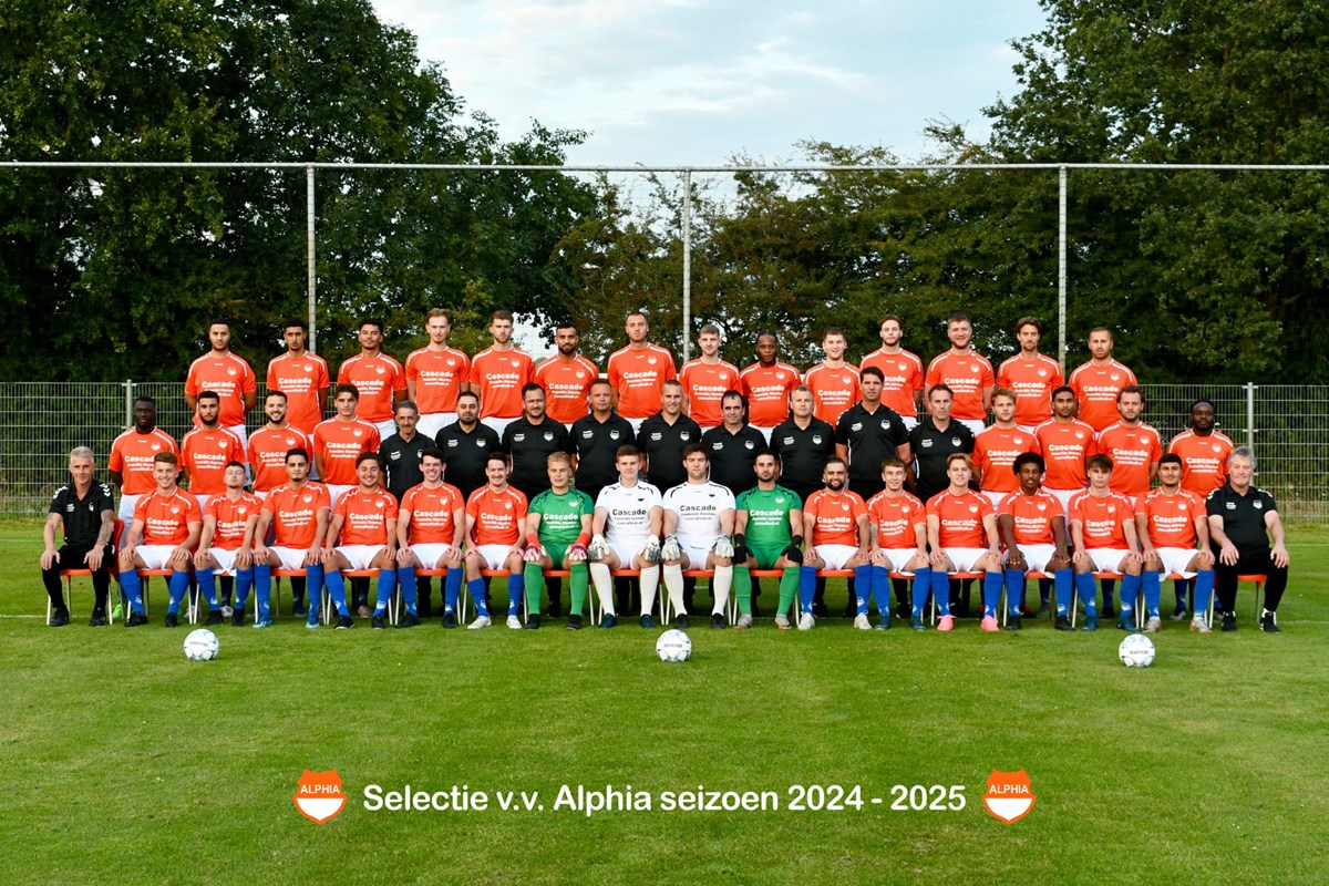 Team-informatie - v.v. Alphia