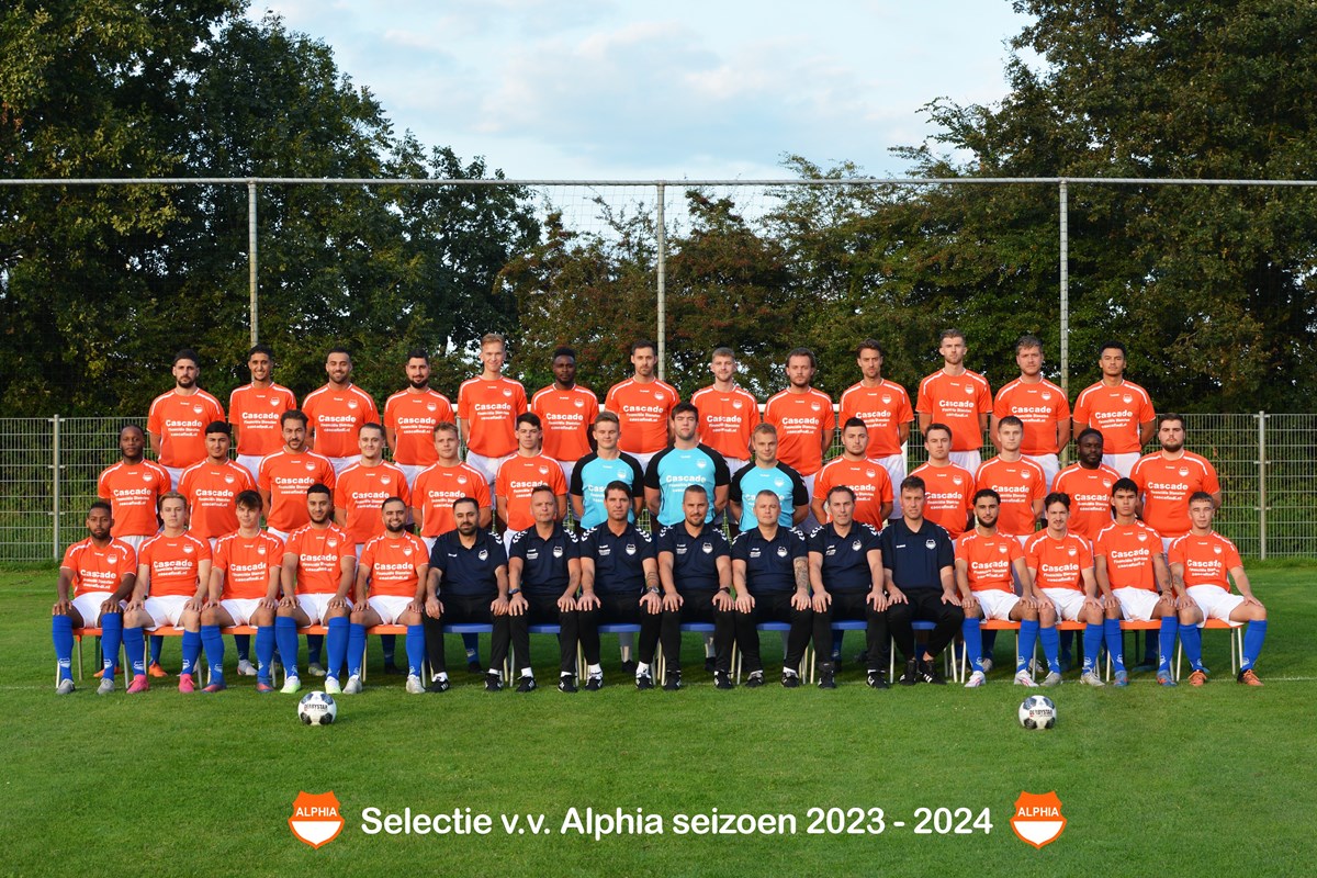 Team-informatie - v.v. Alphia