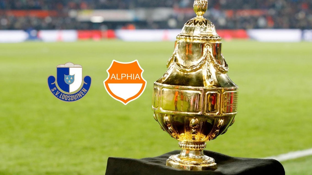 KNVB Beker: Alphia op bezoek bij Loosduinen - v.v. Alphia