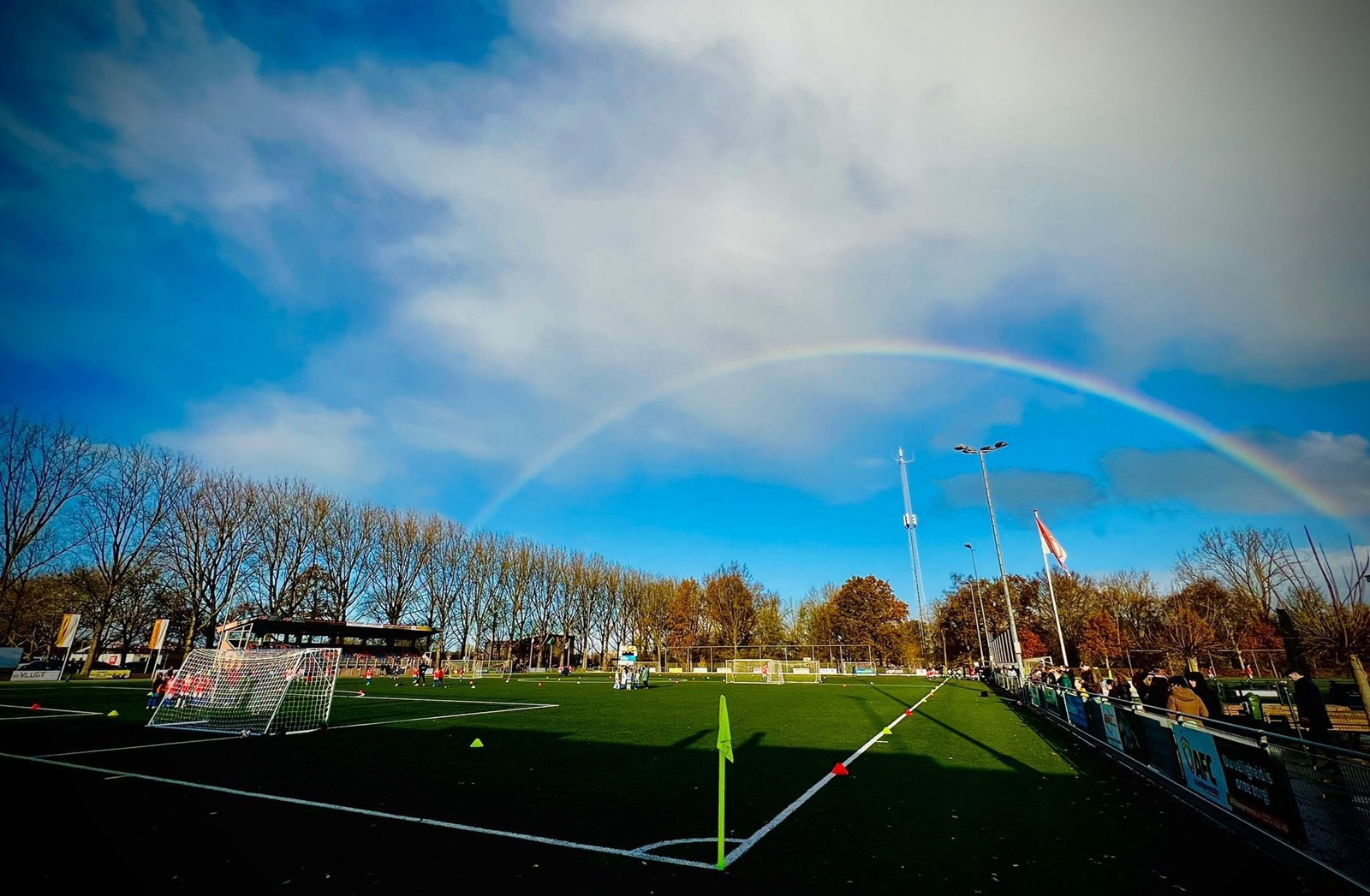 Mooie beelden afgelopen zaterdag op de voetbalvelden - v.v. Alphia