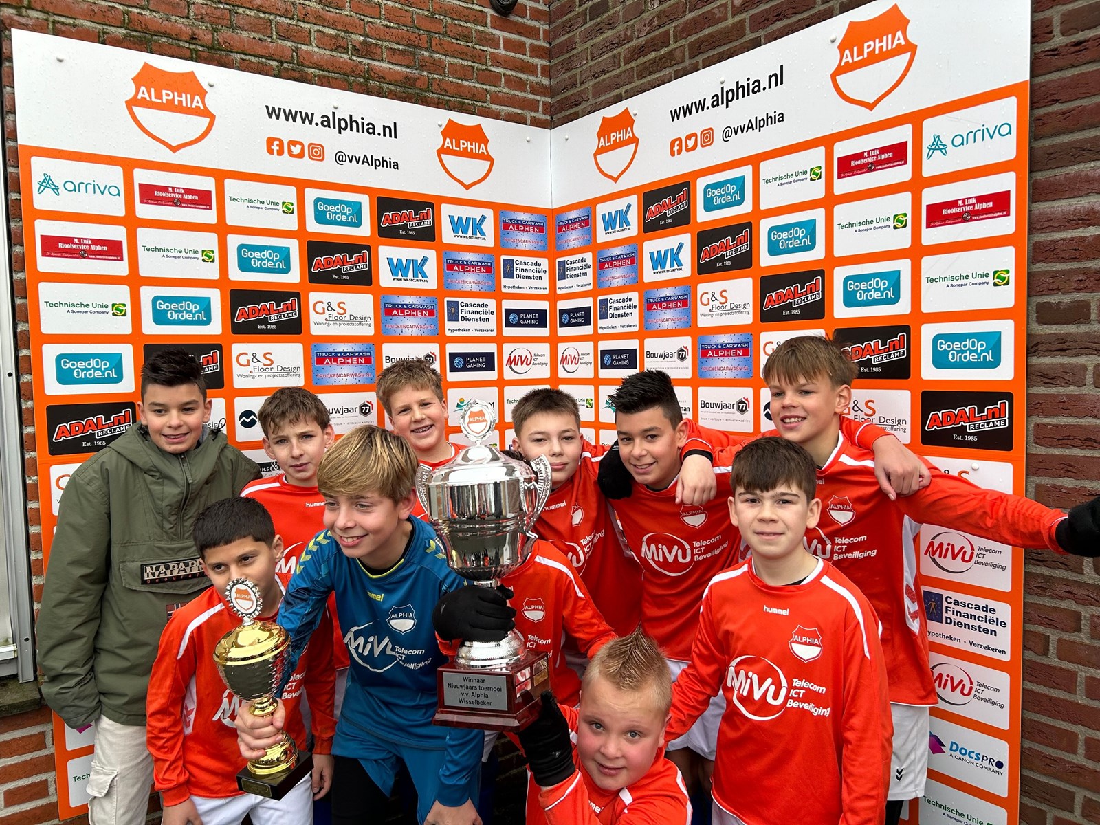 Alphia winnaar Nieuwjaarstoernooi - v.v. Alphia