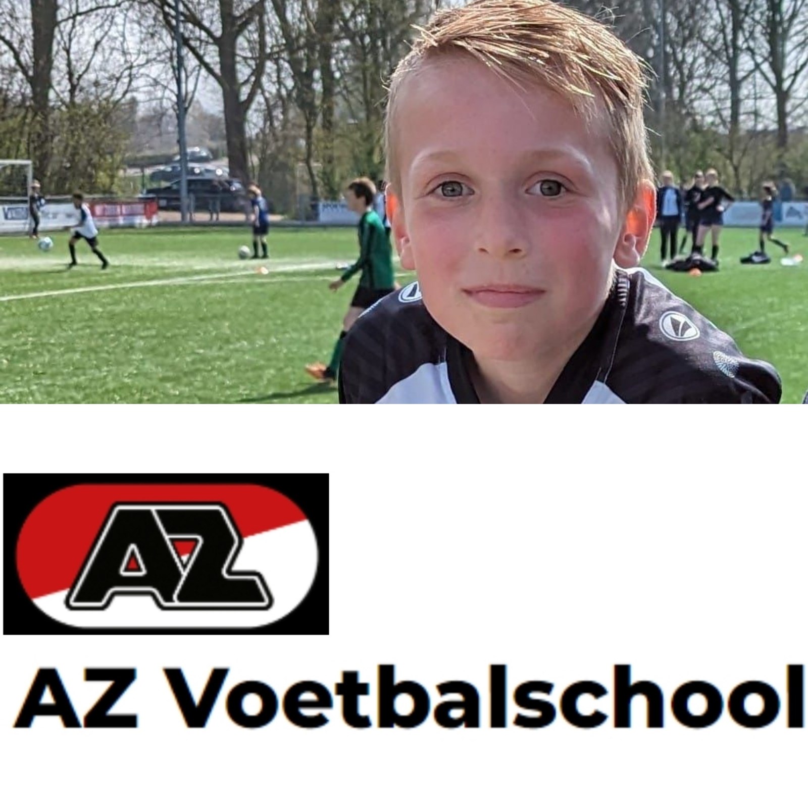 Milo Appelman naar de AZ voetbalschool - Always Forward