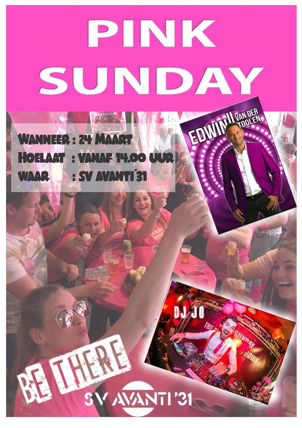Zondag 24 maart vanaf 14.00 uur de 2e editie van Pink Sunday in de ...