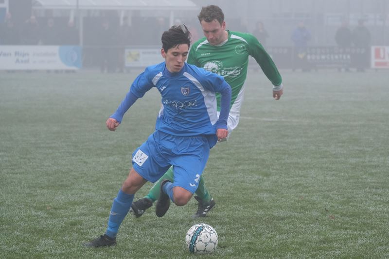 NEDERLAAG FC AXEL 1 TEGEN DE KOPLOPER. - FC Axel