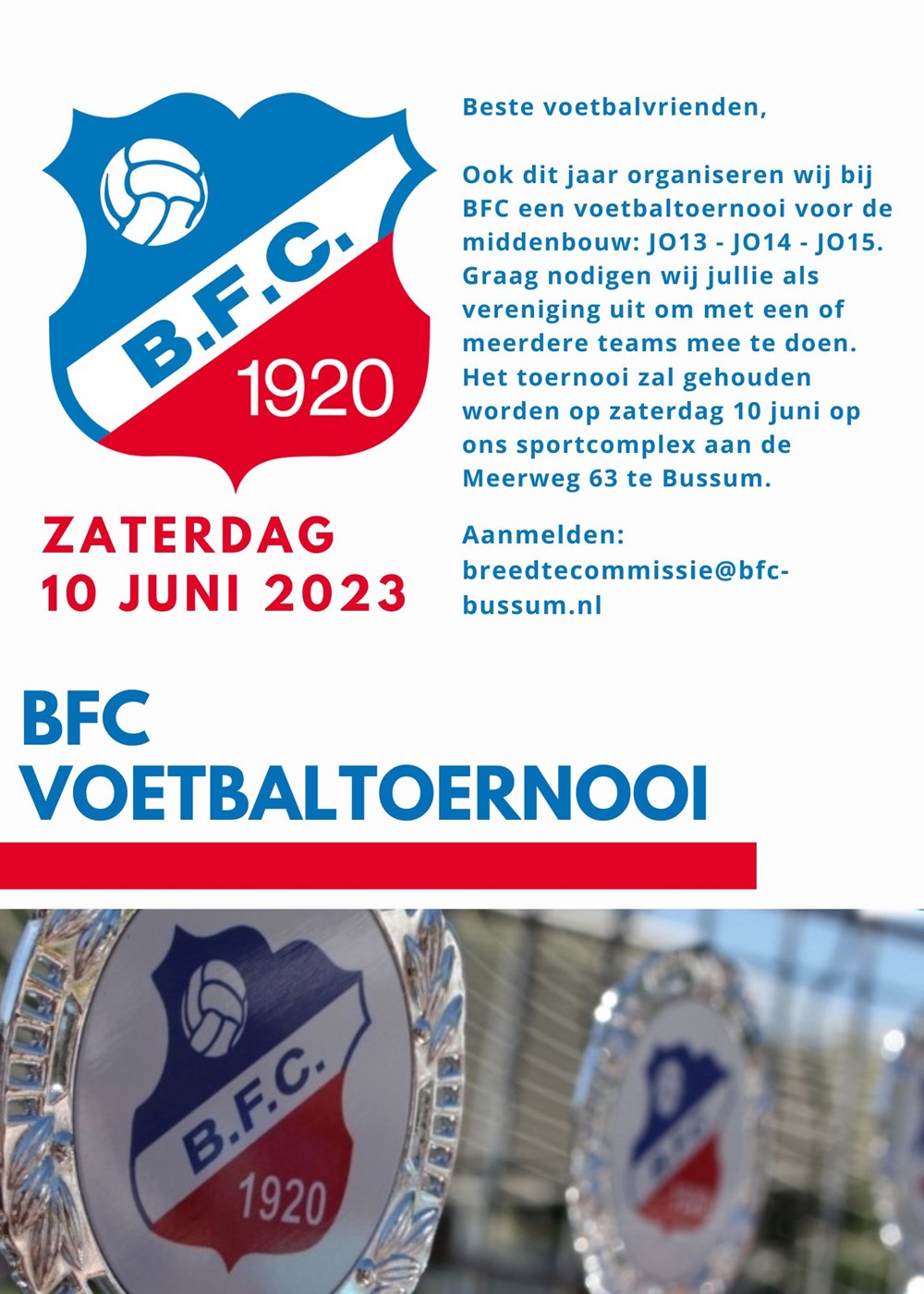 BFC Voetbaltoernooi - Bussumse Football Club