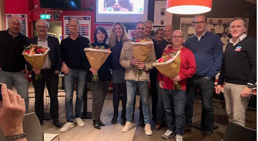 Cindy, Patrick, Paul en Melchert benoemd tot lid van verdienste ...