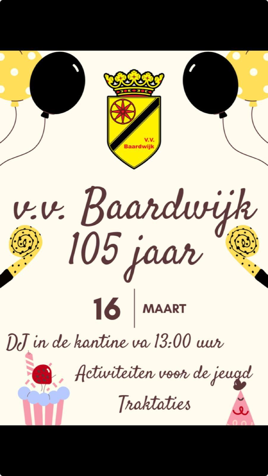 Baardwijk - 105 Jaar - vv Baardwijk