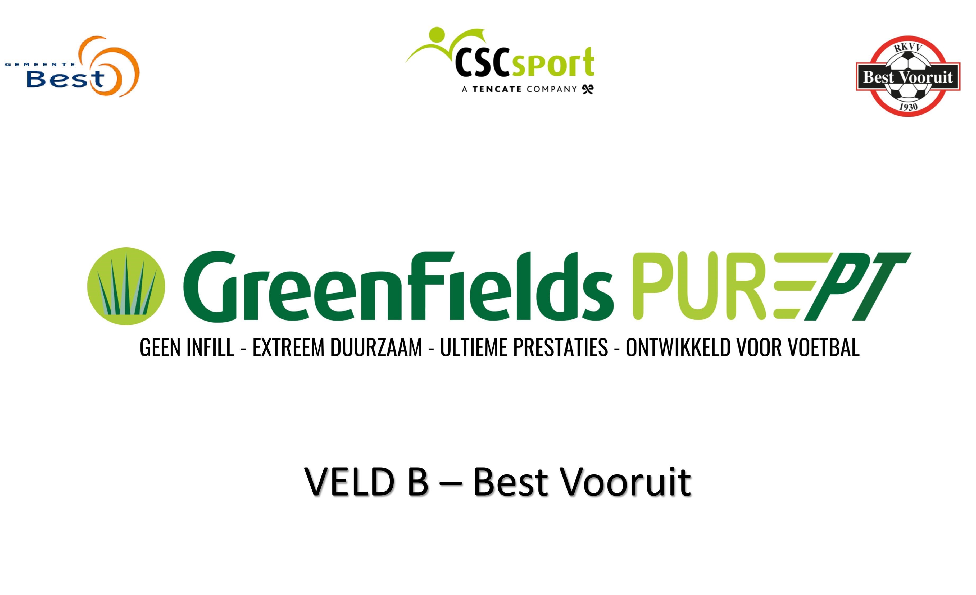 Uitleg veld B - een nieuwe innovatief kunstgrasproduct - R.K.V.V. Best ...