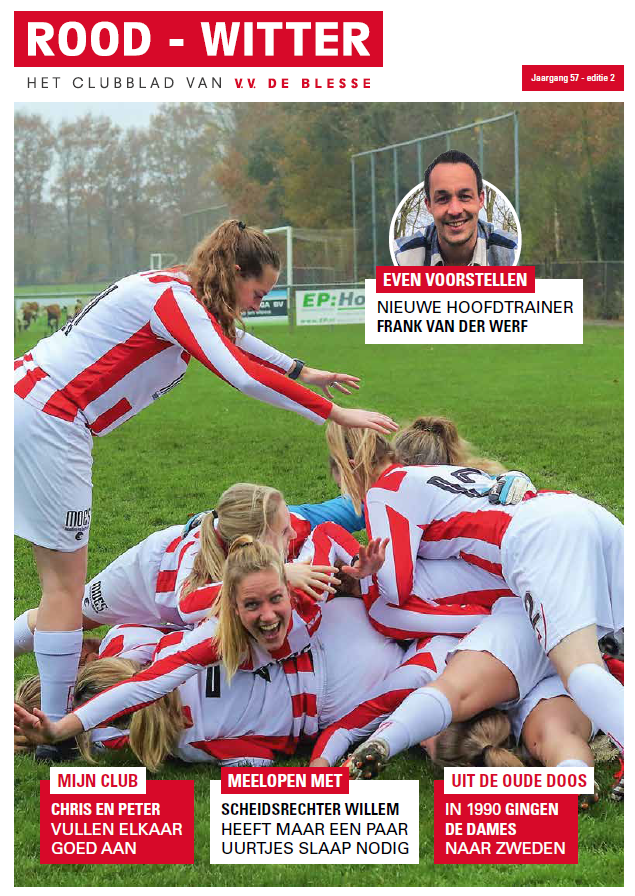 Rood Witter (Nieuwe stijl) - VV De Blesse - Waar sport en plezier samen ...