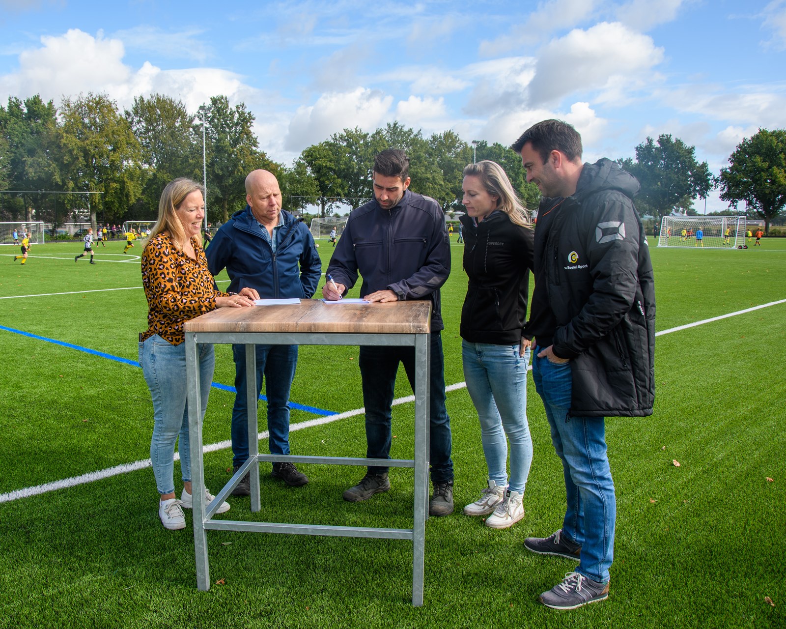 Van der Lee Metaal nieuwe jeugdhoofdsponsor - v.v. Boekel Sport