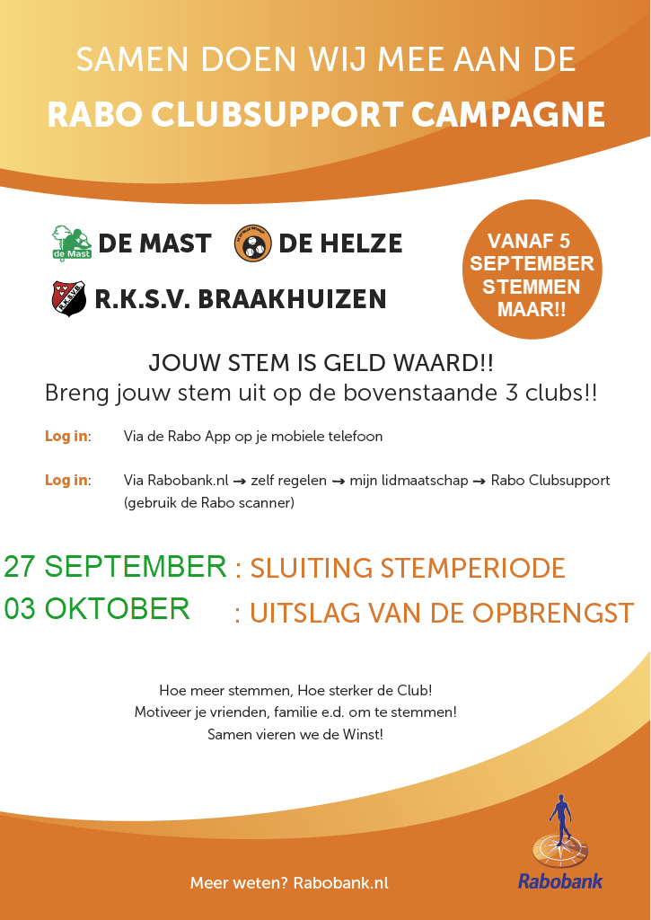 Rabobank ClubSupport 2022 - Braakhuizen