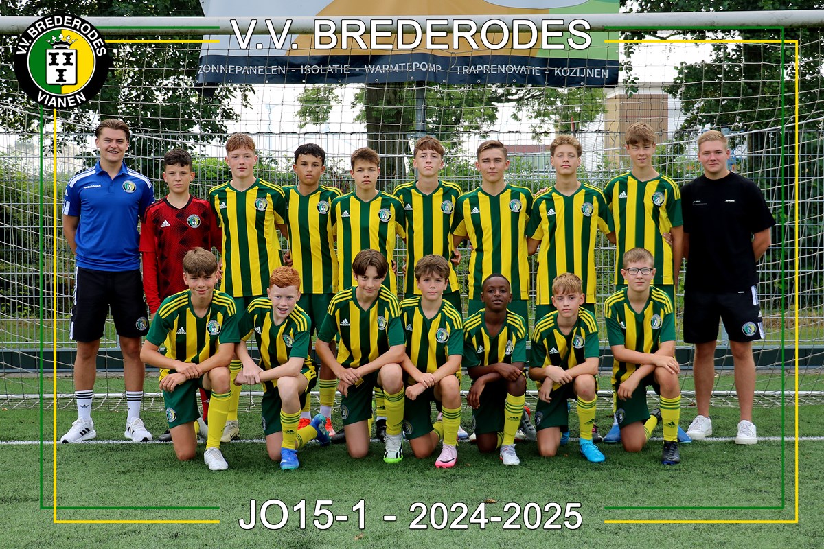 Team-informatie - v.v. Brederodes