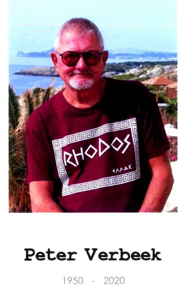 In memoriam Peter Verbeek - v.v. Brederodes