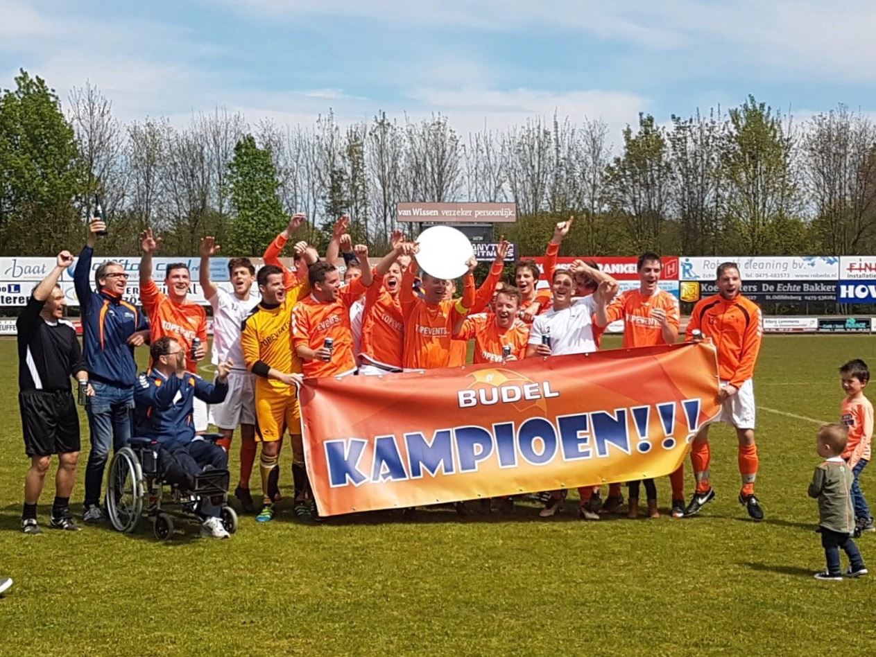 sv Budel 2 is kampioen! - Budel