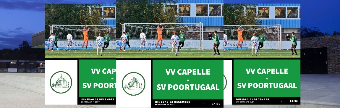 Voorbeschouwing vv Capelle - sv Poortugaal zaterdag 3 december ⚽️🖤💚 ...