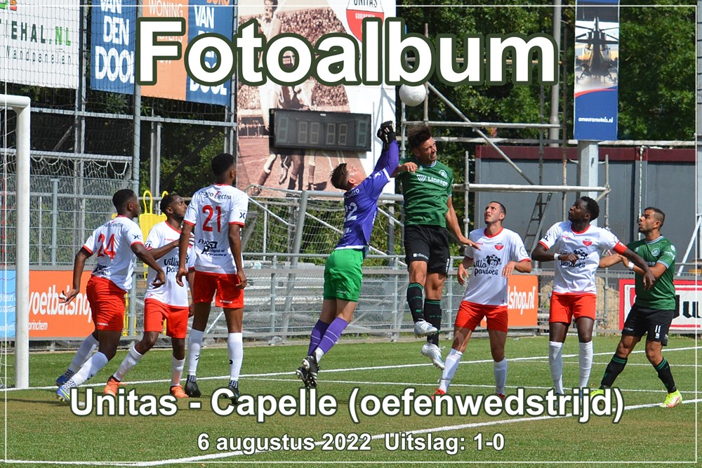 Fotoalbum gvv Unitas - vv Capelle - www.vvcapelle.nl