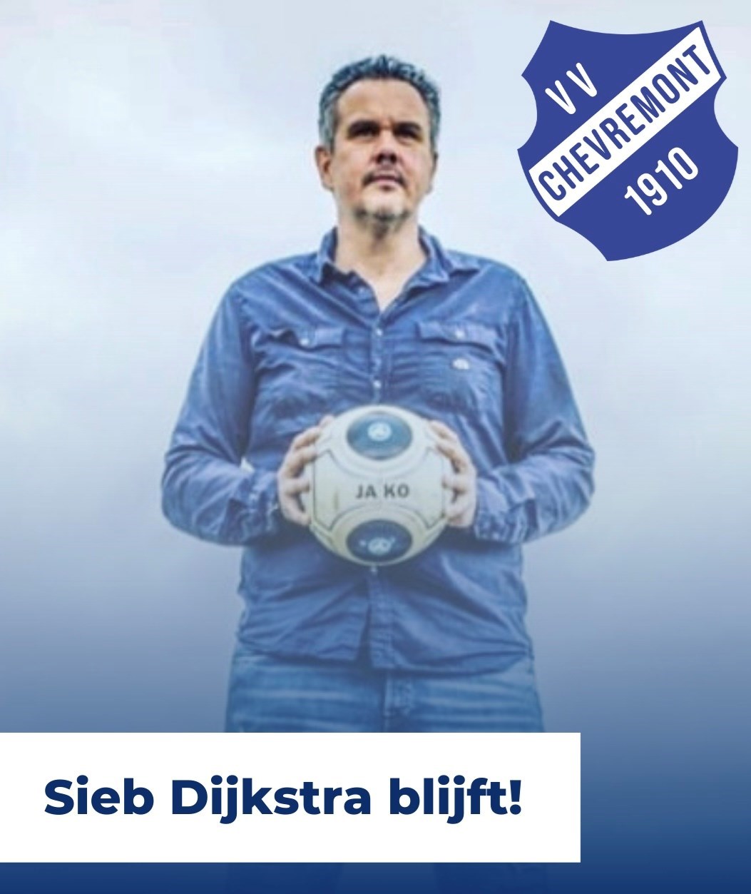 Sieb Dijkstra langer bij Chevremont, assistent-trainer Rick Merken ...