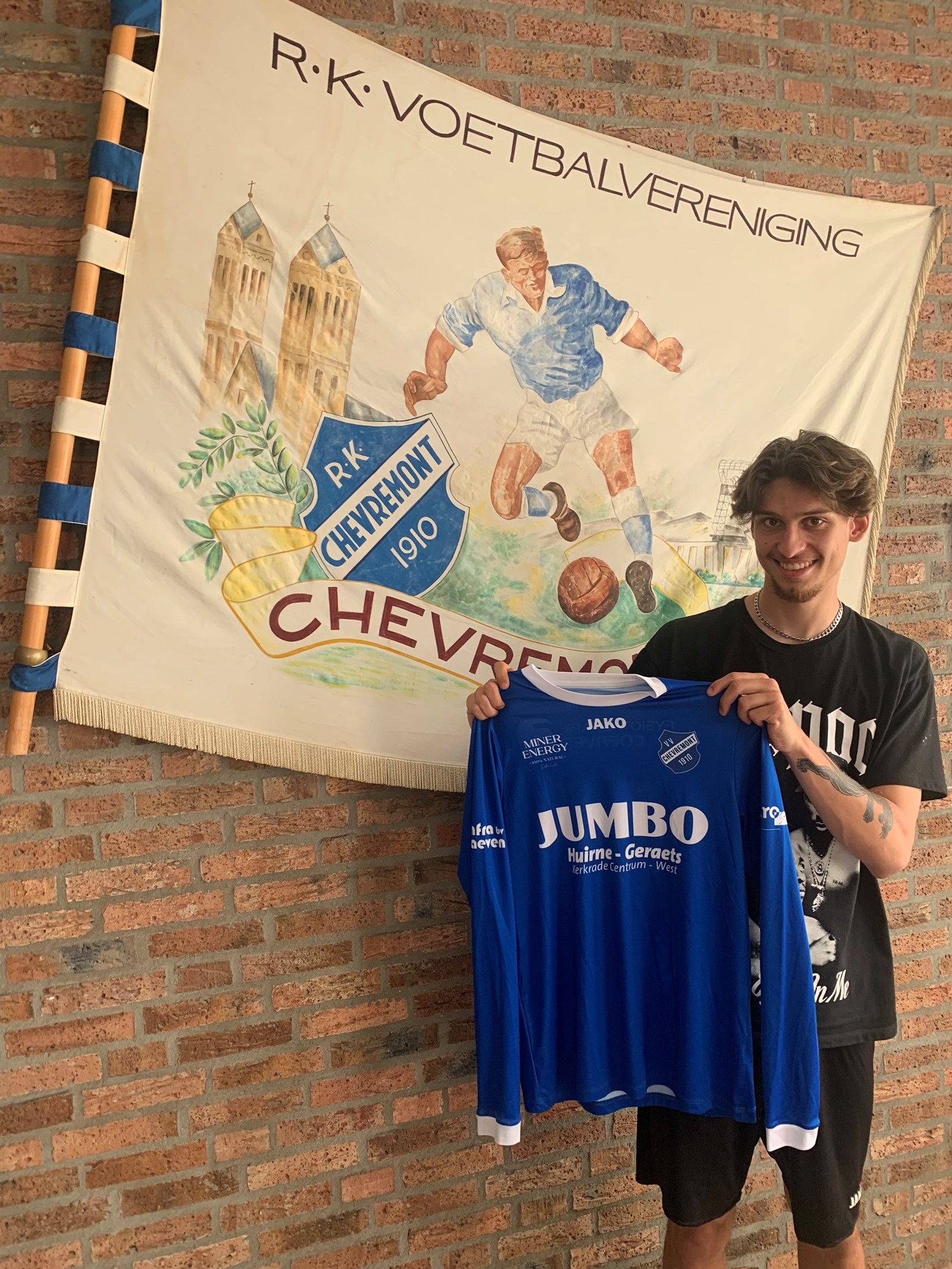 Samuel Nygaard speelt komend seizoen voor Chevremont - vv Chevremont