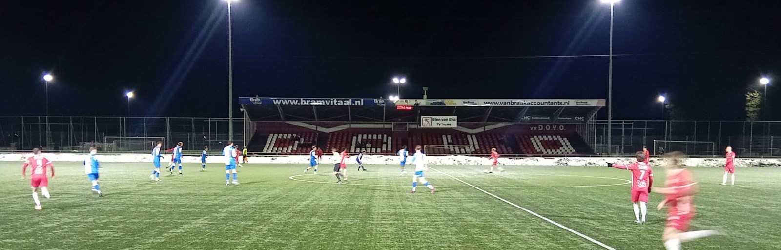 DOVO wint oefenwedstrijd van DTS Ede - Voetbalvereniging DOVO Veenendaal