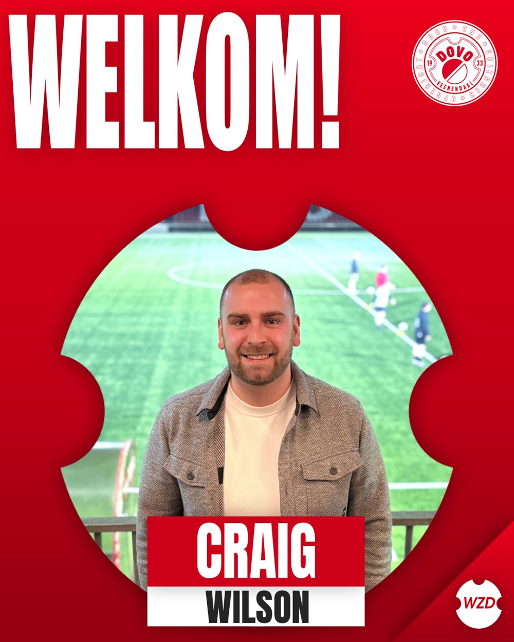 Craig Wilson gaat Dennis van der Steen assisteren - Voetbalvereniging ...