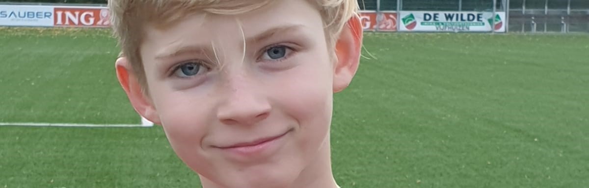 Voetbal : Pupil van de week: Bodhi van Ouwerkerk - DSOV