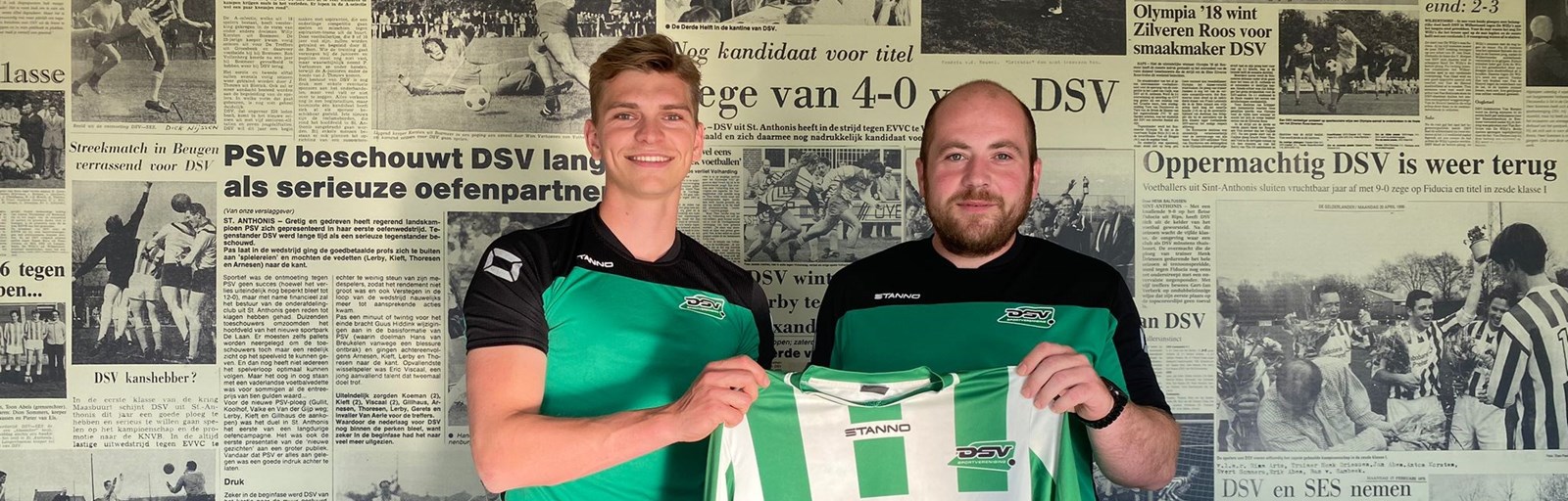 Welkom terug Stijn van den Broek! - sv DSV Sint Anthonis