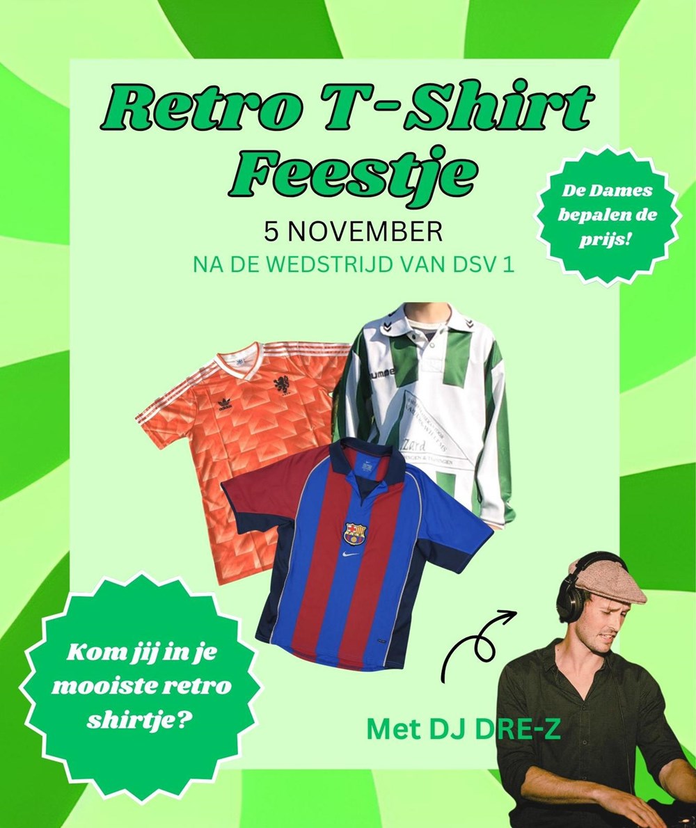 Retro feestje - sv DSV Sint Anthonis