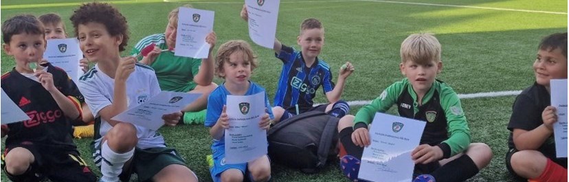 Superoorkonde na een seizoen techniektraining op DUNO - HSV DUNO