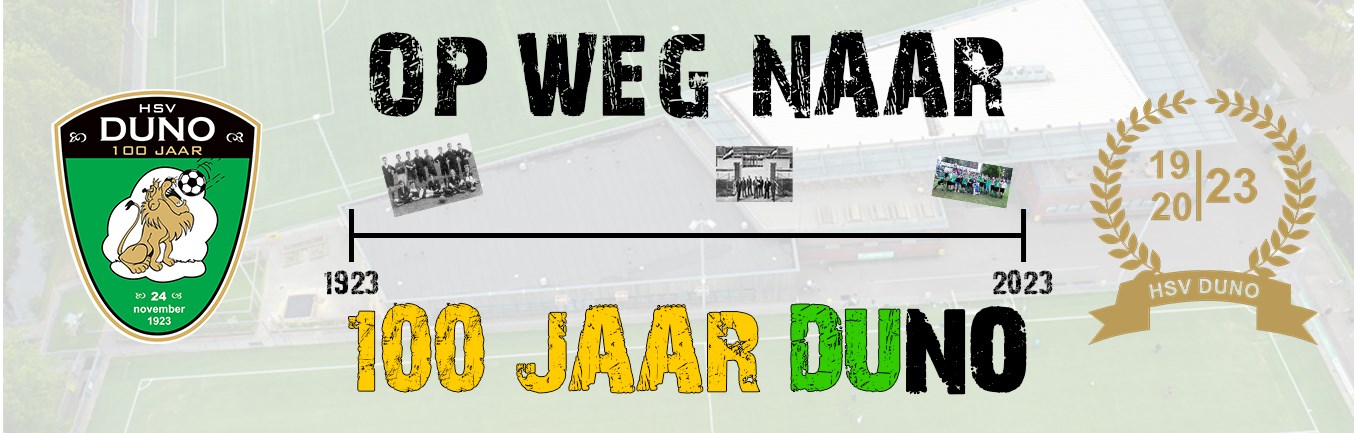 Dit is het programma waarmee we DUNO 100 jaar vieren - HSV DUNO
