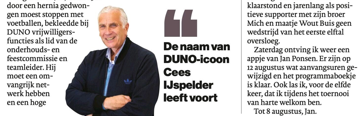 Mario van der Ende bewierookt IM Cees IJspelder Toernooi - HSV DUNO