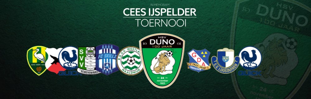 Topaffiches op IM Cees IJspelder Toernooi 2025 - HSV DUNO