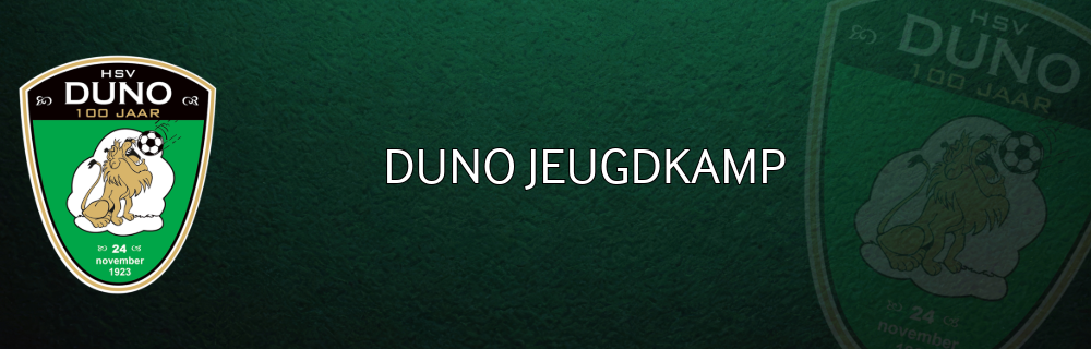 DUNO jeugdkamp - HSV DUNO