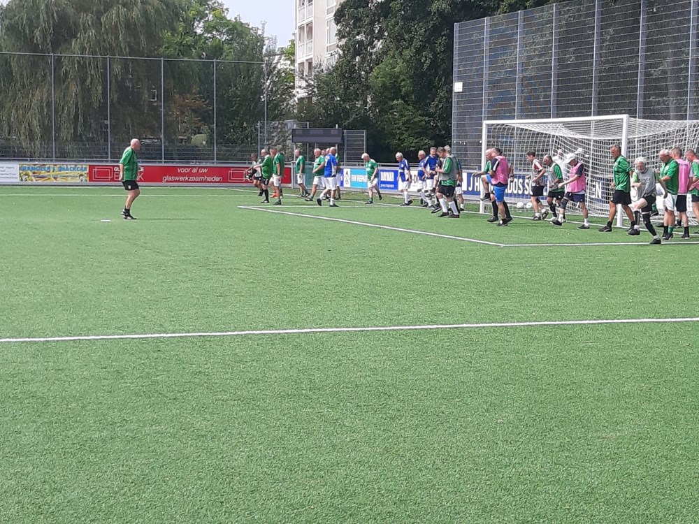 100 jaar DUNO: Plezier voert boventoon op toernooi Walking Football ...