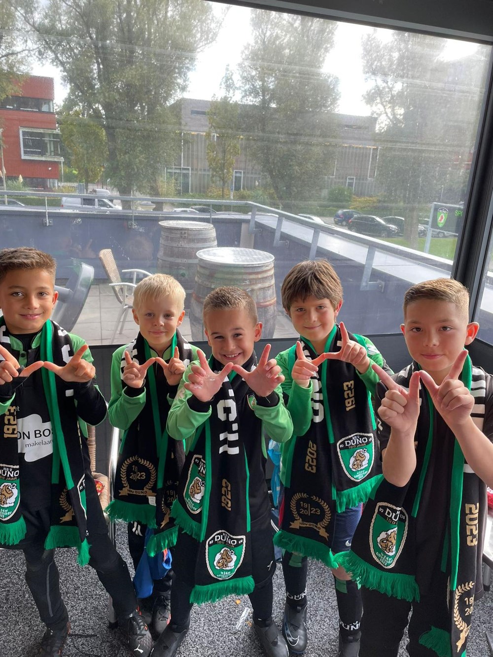 Toby, Mauritzio, Jaxx, Robert en Andre zijn de helden van DUNO - HSV DUNO