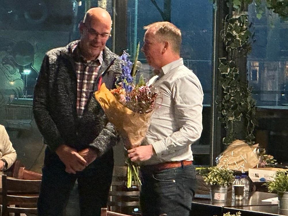 Arie Brugman en John Kind benoemd tot Lid van Verdienste DUNO - HSV DUNO